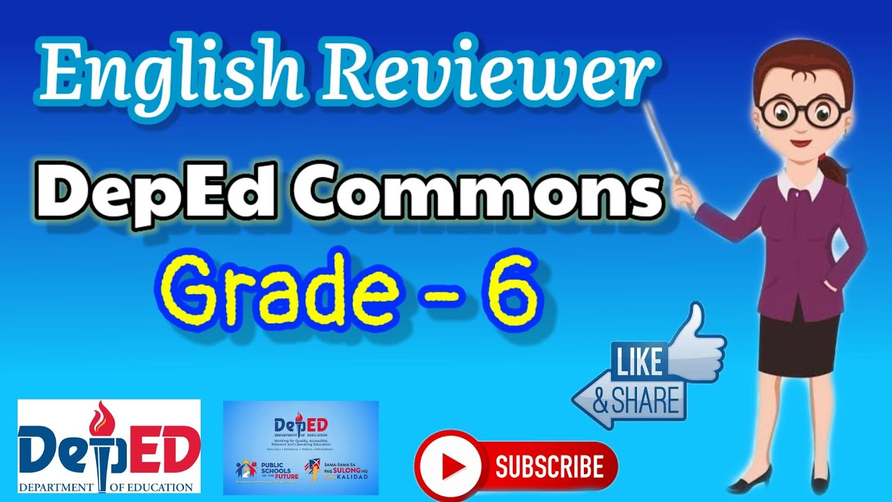 DepEd Commons Grade 6 - English (Idioms) | 1st Placer!! (With Voice ...
