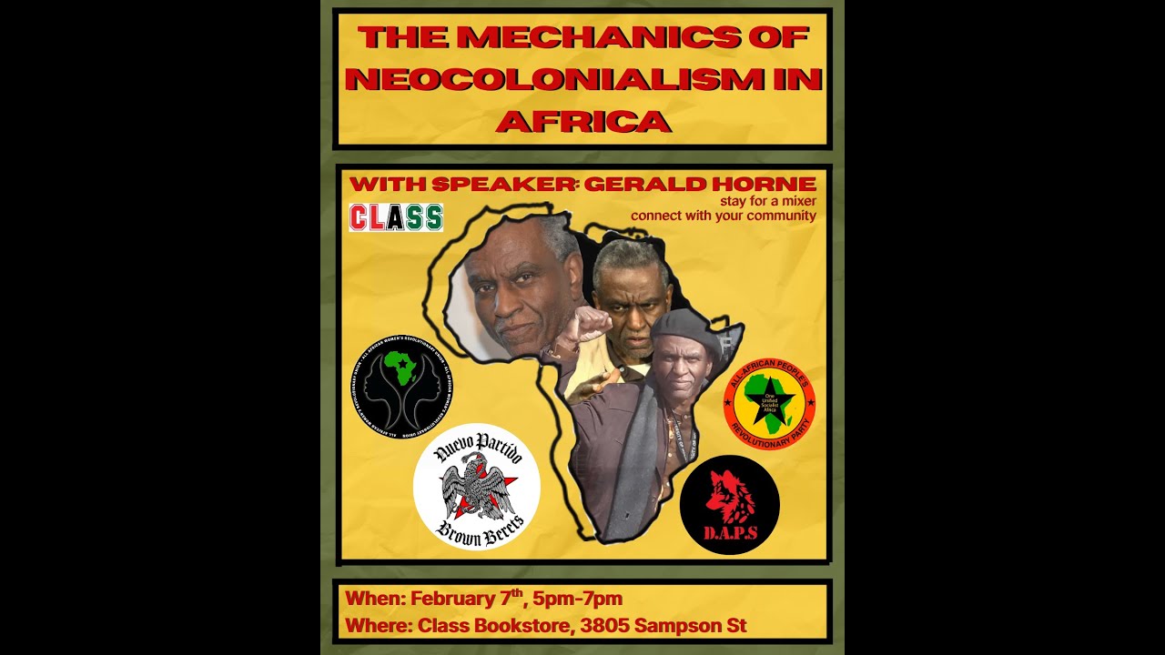 The Mechanics of Neocolonialism in Africa with Gerald Horne 📱 - YouTube