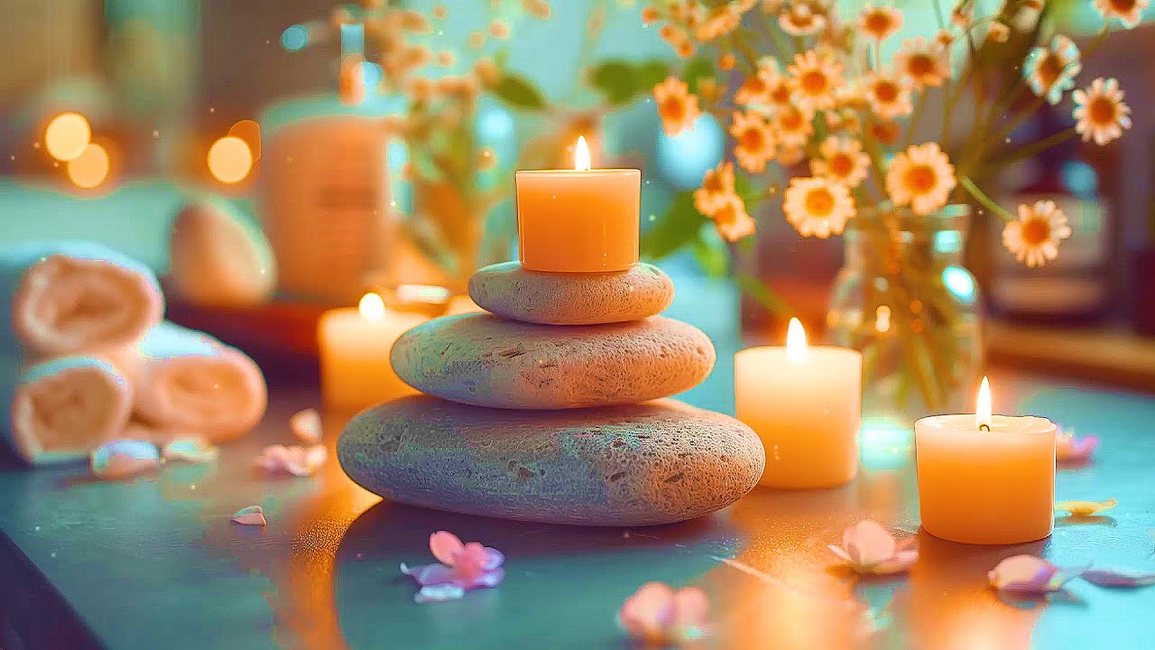 Relaxing Music and Soft Sounds of Water to Relieve Stress and Relax ...