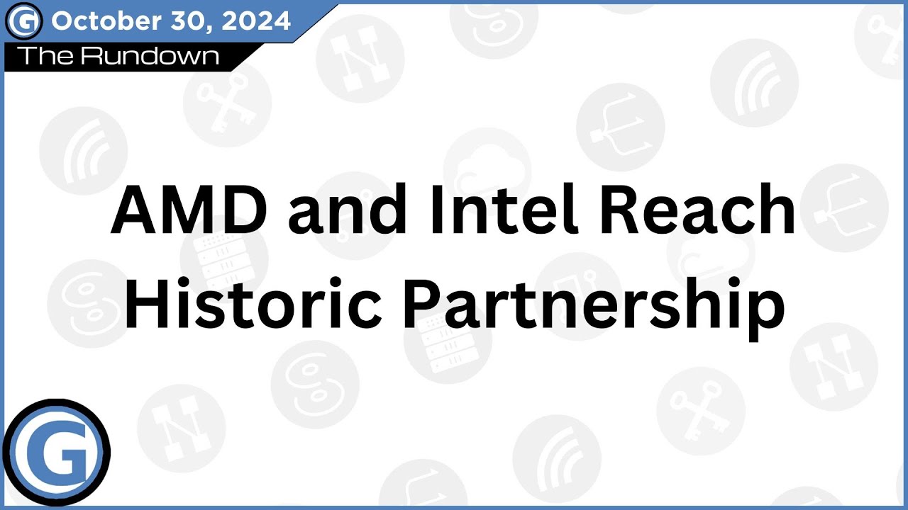 AMD and Intel Reach Historic Partnership - YouTube