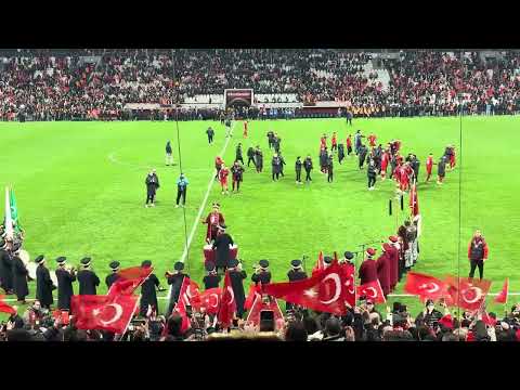 Türkiye Romanya Maç Sonu Mehter Marşı