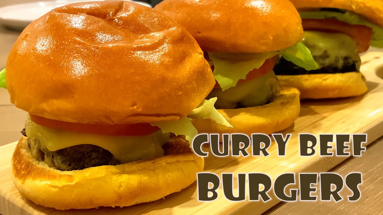 Curry Beef Burgers - YouTube