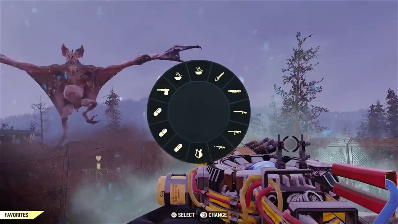 Solo Fight with Scorchbeast Queen in Fallout 76 - YouTube