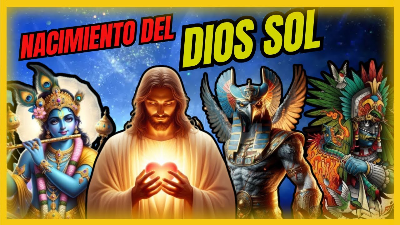 🌌 De Egipto a México: La Historia del Dios Solar Horus, Krishna, Cristo ...