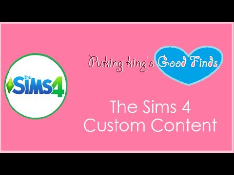 Sims 4: Custom Content | Puking king - YouTube