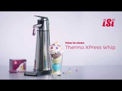 iSi Thermo XPress Whip How to Clean