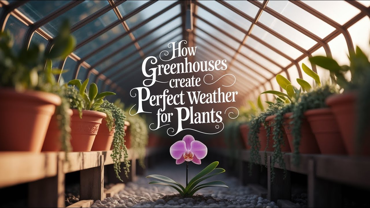 How Greenhouses Create Perfect Weather for Plants - YouTube