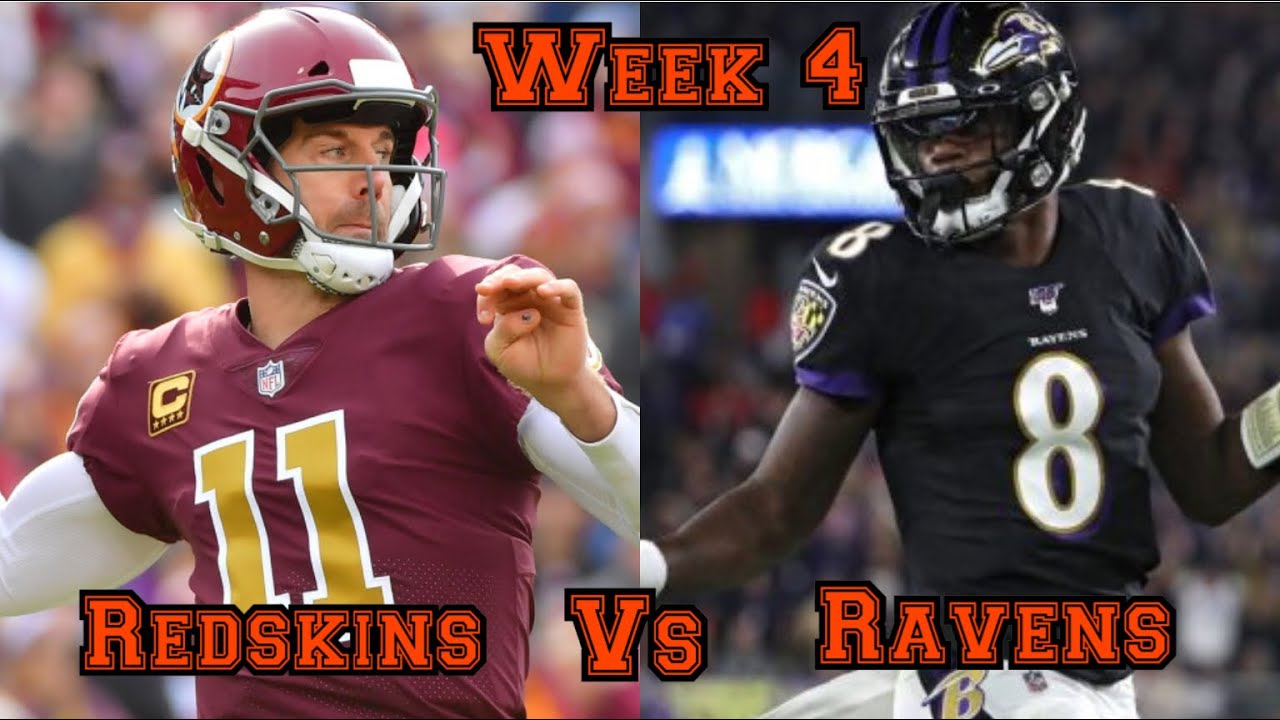 Ravens @ Redskins | 2020 NFL season week 4 - YouTube