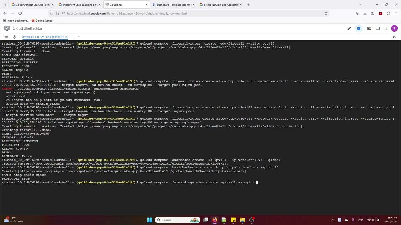 Chapter 11 [CHEAT] Implement Load Balancing on Compute Engine Challenge Lab - YouTube
