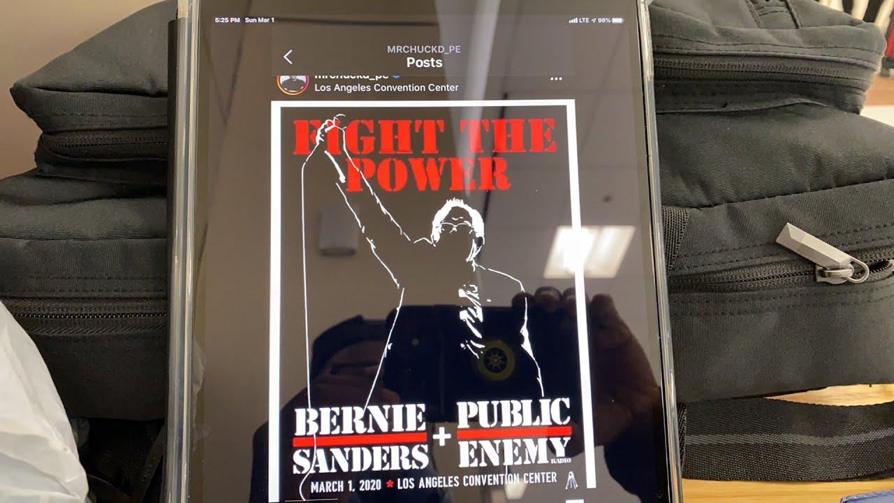 Professor Griff on Bernie Sanders and Public Enemy pt1 - YouTube