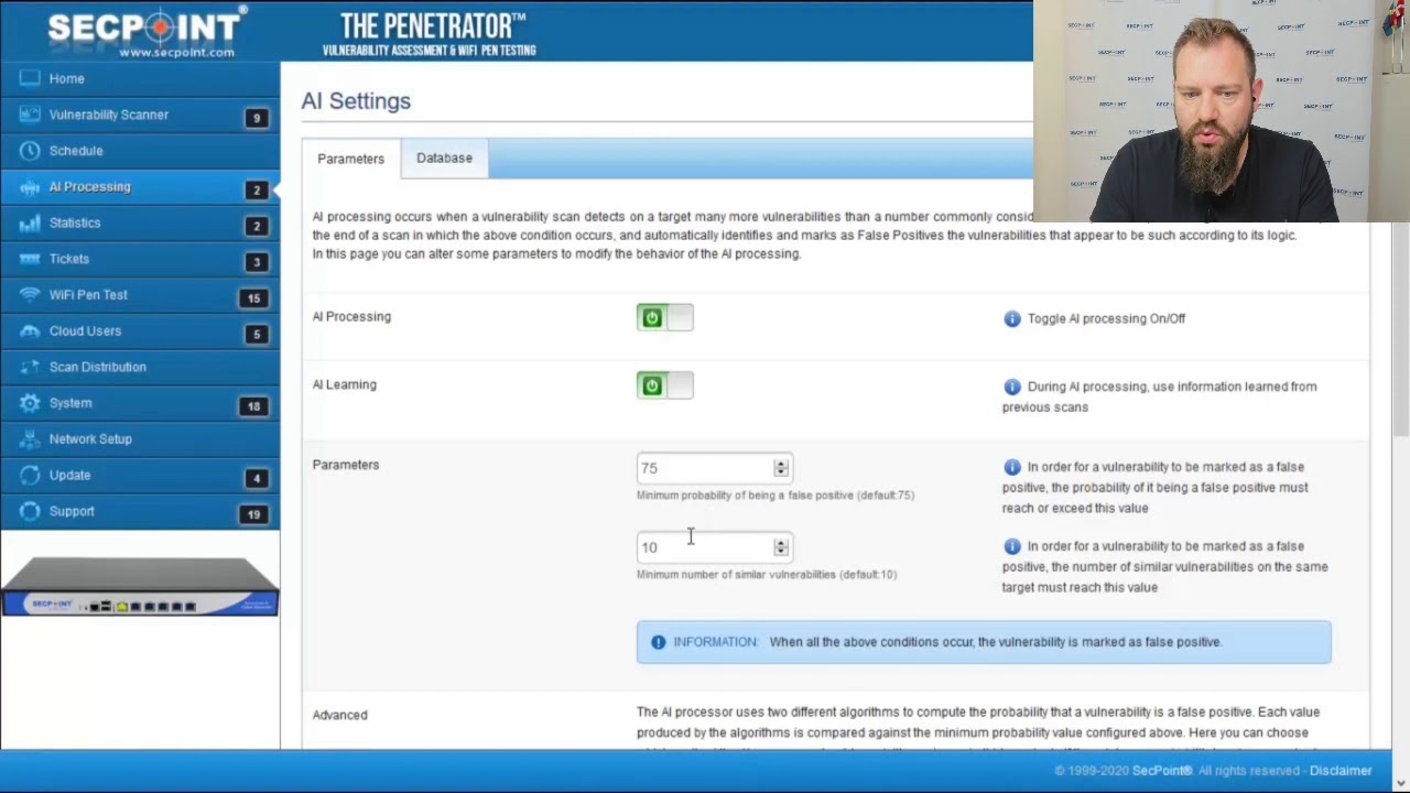 SecPoint Penetrator Vulnerability Scanner 47 AI Machine Learning AI ...