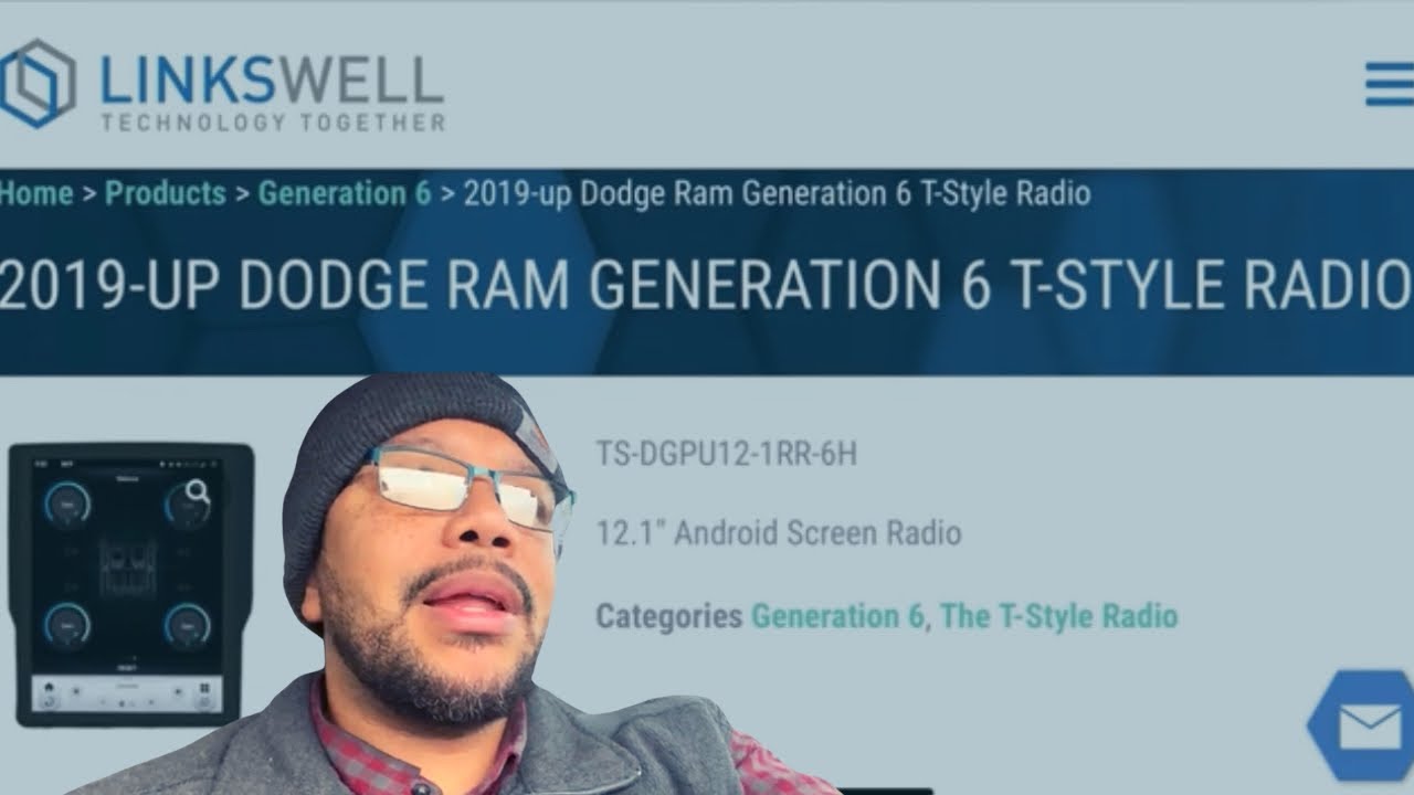 Talking Gen 5 & Gen 6 Linkswell T Style Radio Review for 2019+ Ram ...