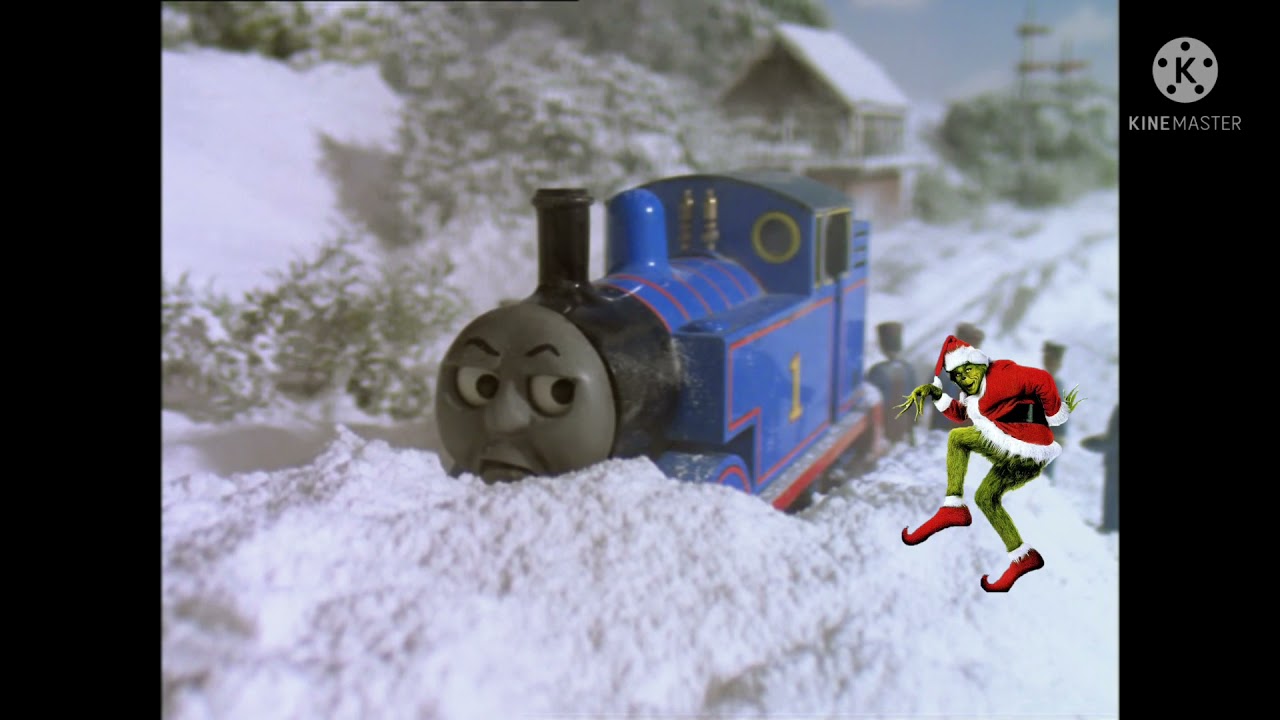 Thomas The Tank Engine Encounters The Grinch - YouTube