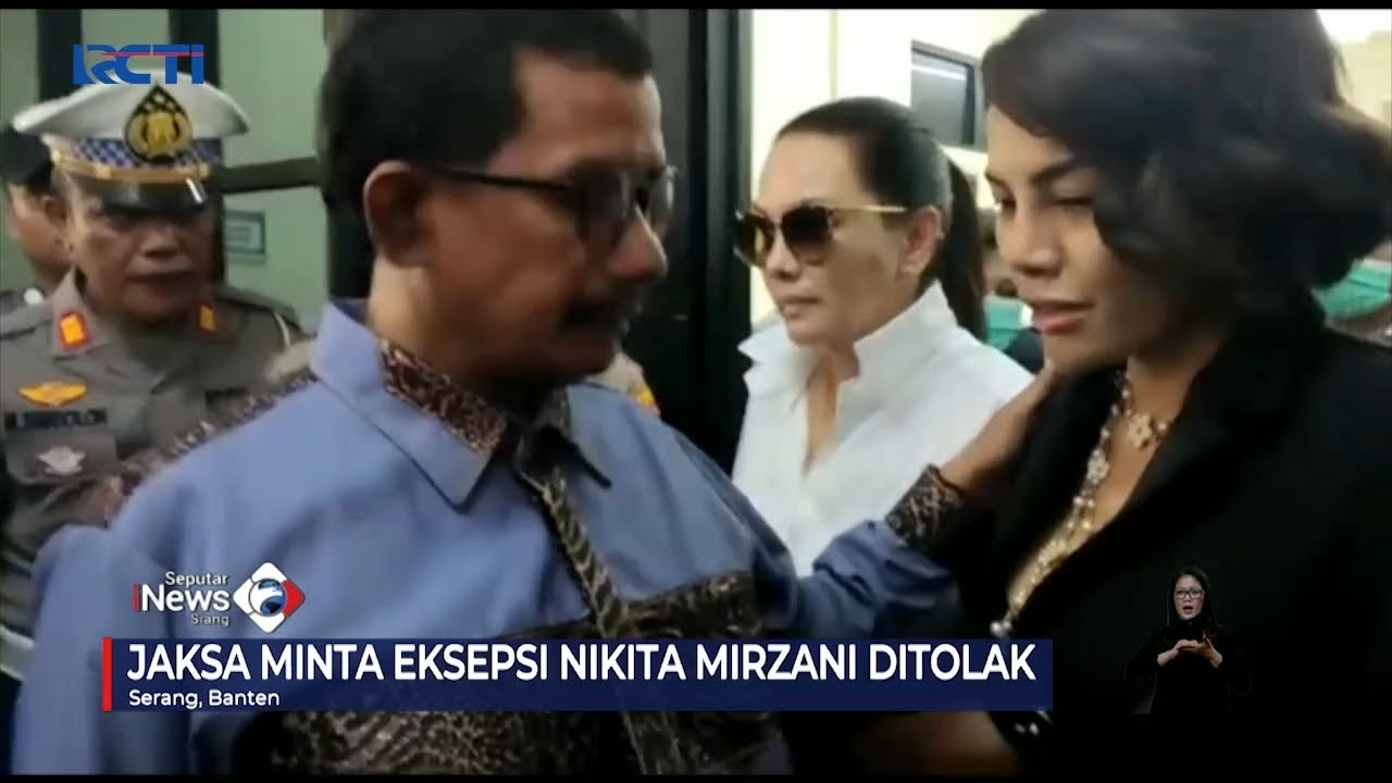 JPU Minta Hakim Tolak Eksepsi Terdakwa Artis Nikita Mirzani # ...