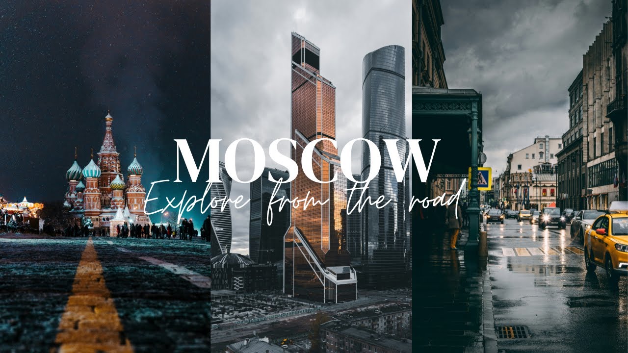 Moscow Drive-Through Tour | City Views | City Sights | #moscow #russia ...