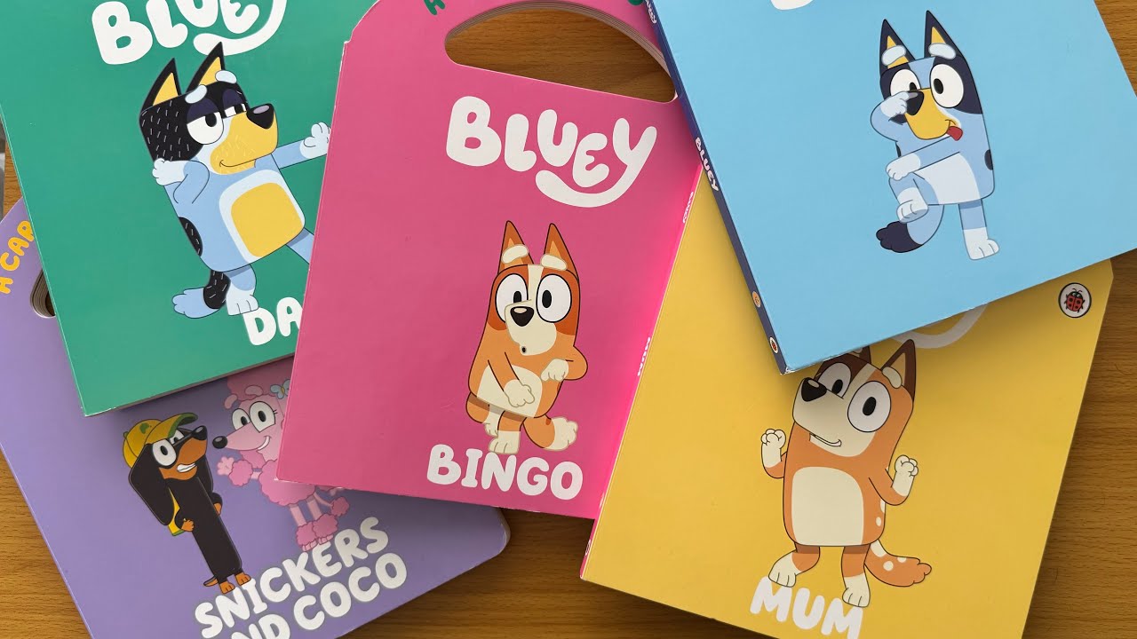 My Bluey Carry-Along Book Collection - Read Aloud Books for Children ...