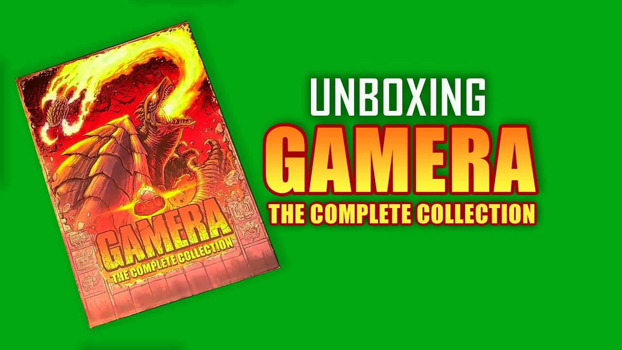 Gamera The Complete Collection - Unboxing - YouTube