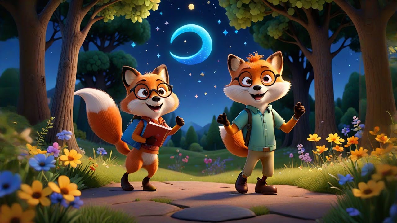 Nine Clever Foxes Add and Subtract | Math Song for Kids | Learn ...