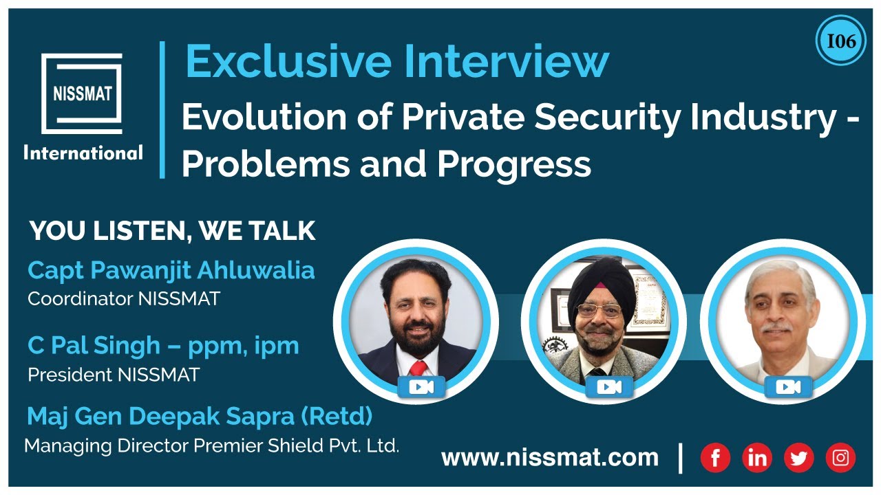 Evolution of Private Security Industry - Problems and Progress - YouTube
