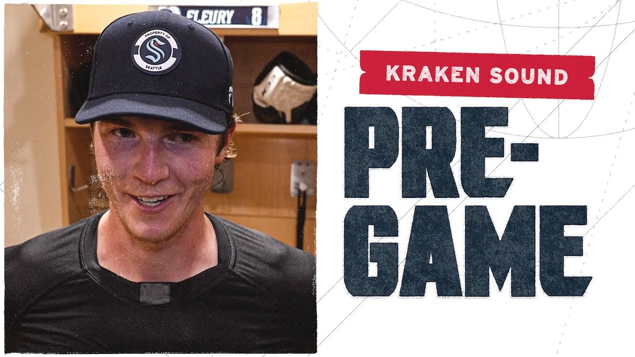 Pregame Sound | Cale Fleury & Coach Bylsma | October 31, 2024 - YouTube