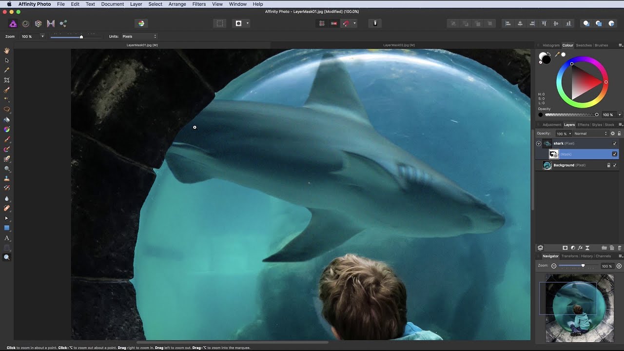 Layer Masks in Affinity Photo - YouTube