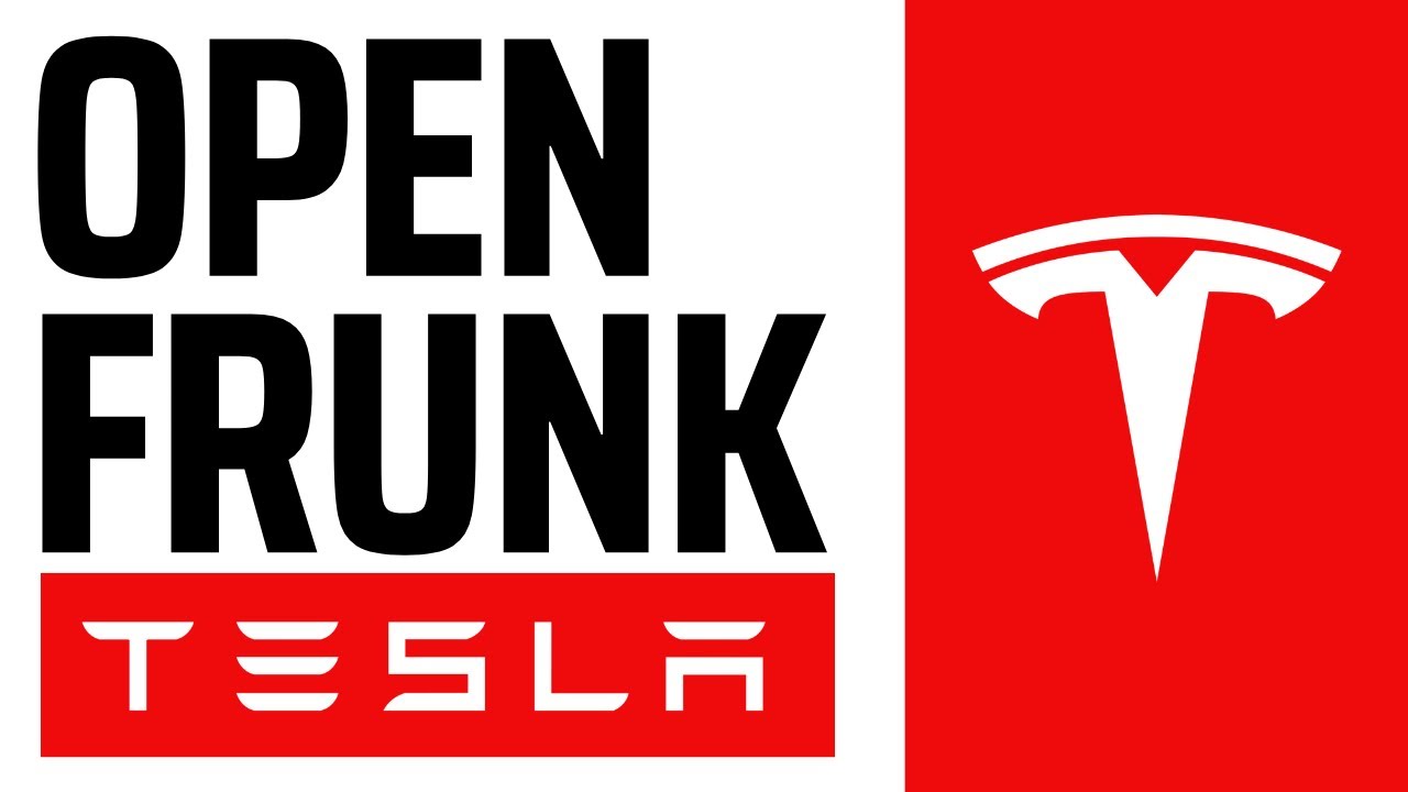 Tesla: How To Open Frunk | How To Open Front Trunk - 2024 - YouTube