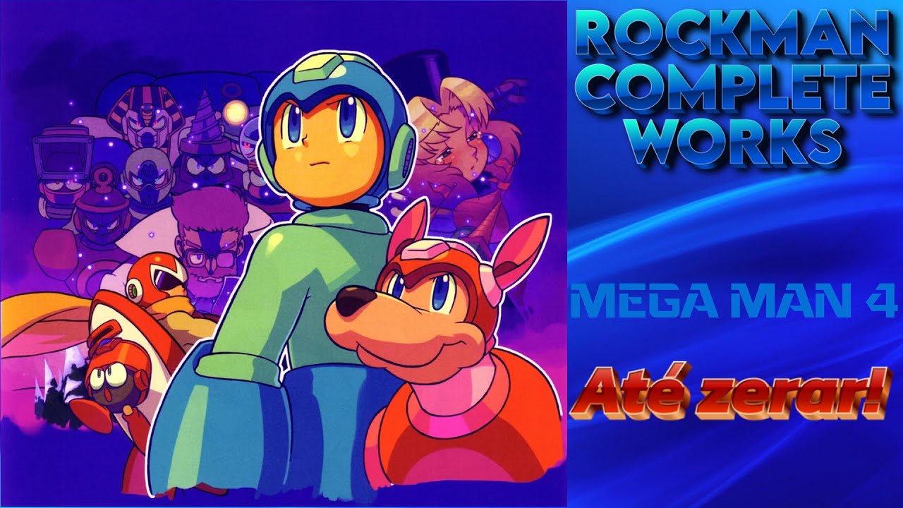 Rockman Complete Works - Mega Man 4 para Playstation (Capcom, 1999 ...