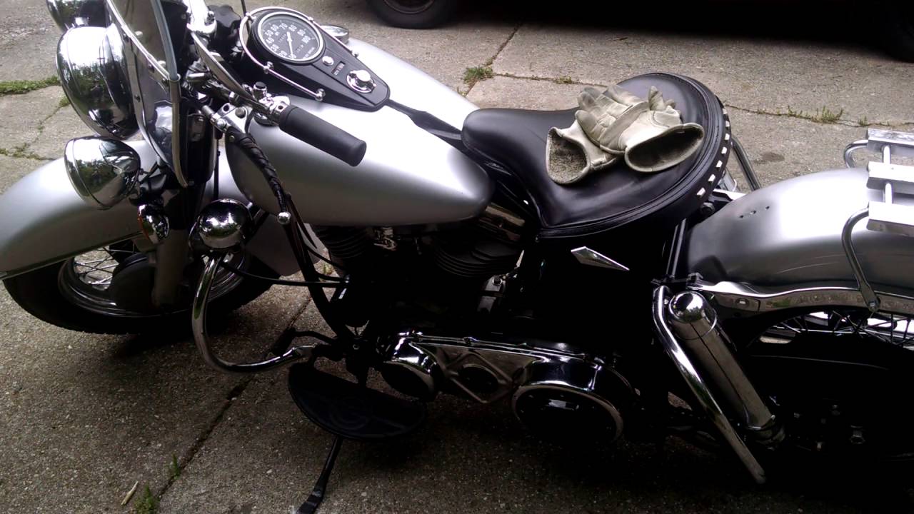 1960 Panhead Low Miles Walkaround - YouTube