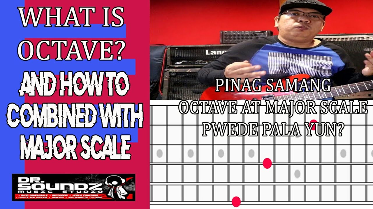 GUITAR TUTORIAL PART 4/OCTAVE PLUS MAJOR SCALE - YouTube