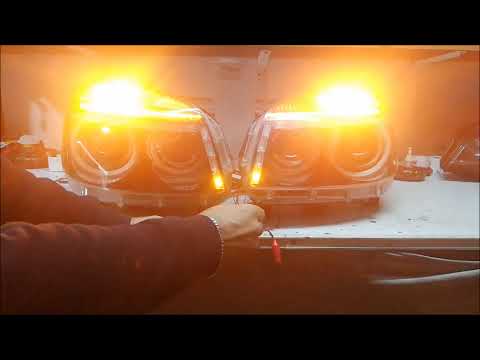 DOBLO D2 4 BİXENON MERCEK İŞİKLI LOGO SEYTAN GÖZ ANGEL HALKA SELAMLAMALI YURUYEN SINYALLI GUNDUZ FAR