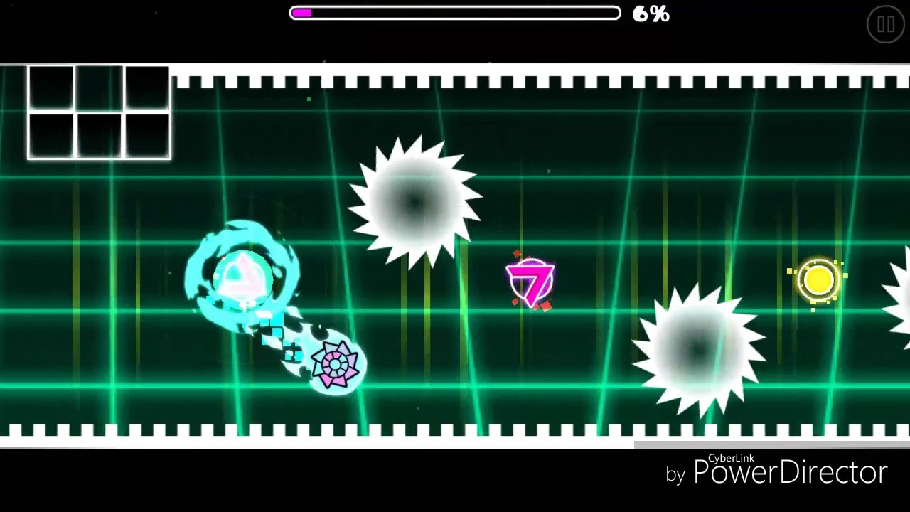 [Geometry Dash + Rolling Sky] 'Neon' Layout preview - YouTube