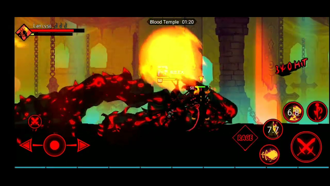 League Of Stickman 2. Soul Temple. Lan🔥and Reaper☠️ - YouTube