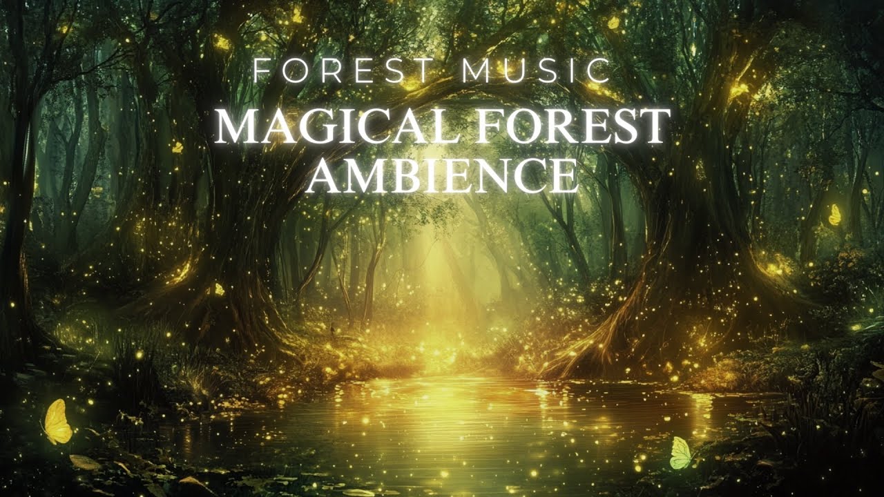 Magical Forest Music Healing Nature Sounds, Magical Flute | Sleep ...