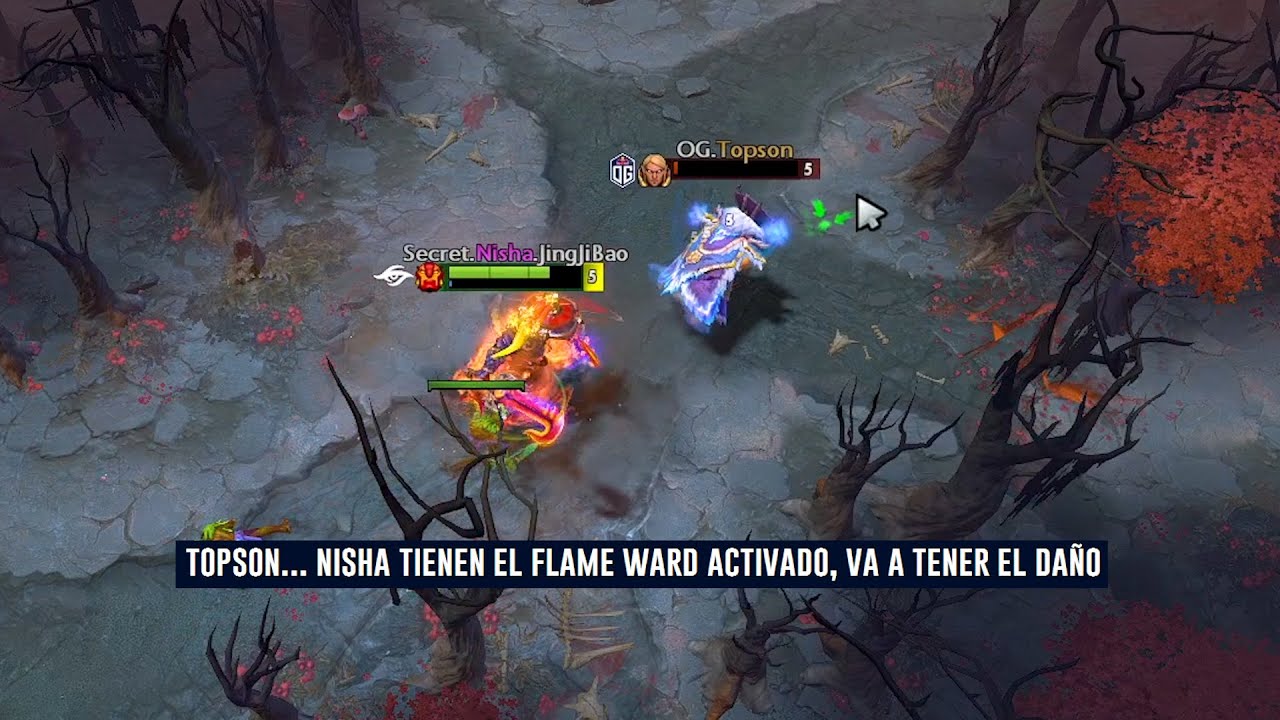 Tremendo error - Nisha SOLO KILLEA a Topson - Secret vs OG - TI10 Main Event - YouTube