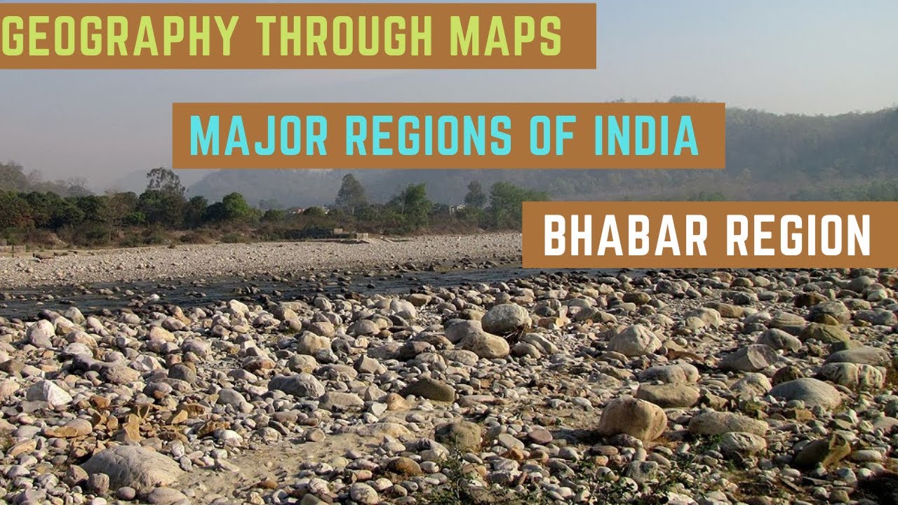 Bhabar Region | Geography through maps | Civils | Appsc | Tspc | Group ...