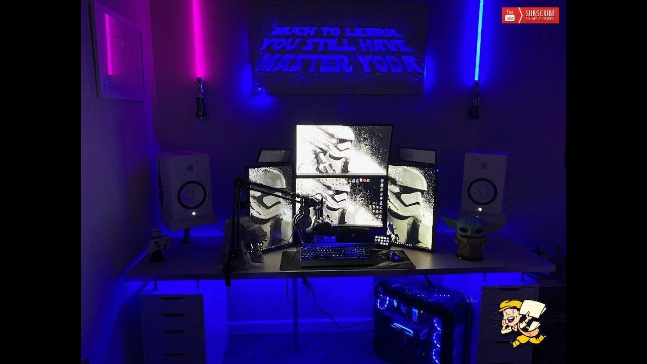Custom Star Wars Gaming Setup - YouTube