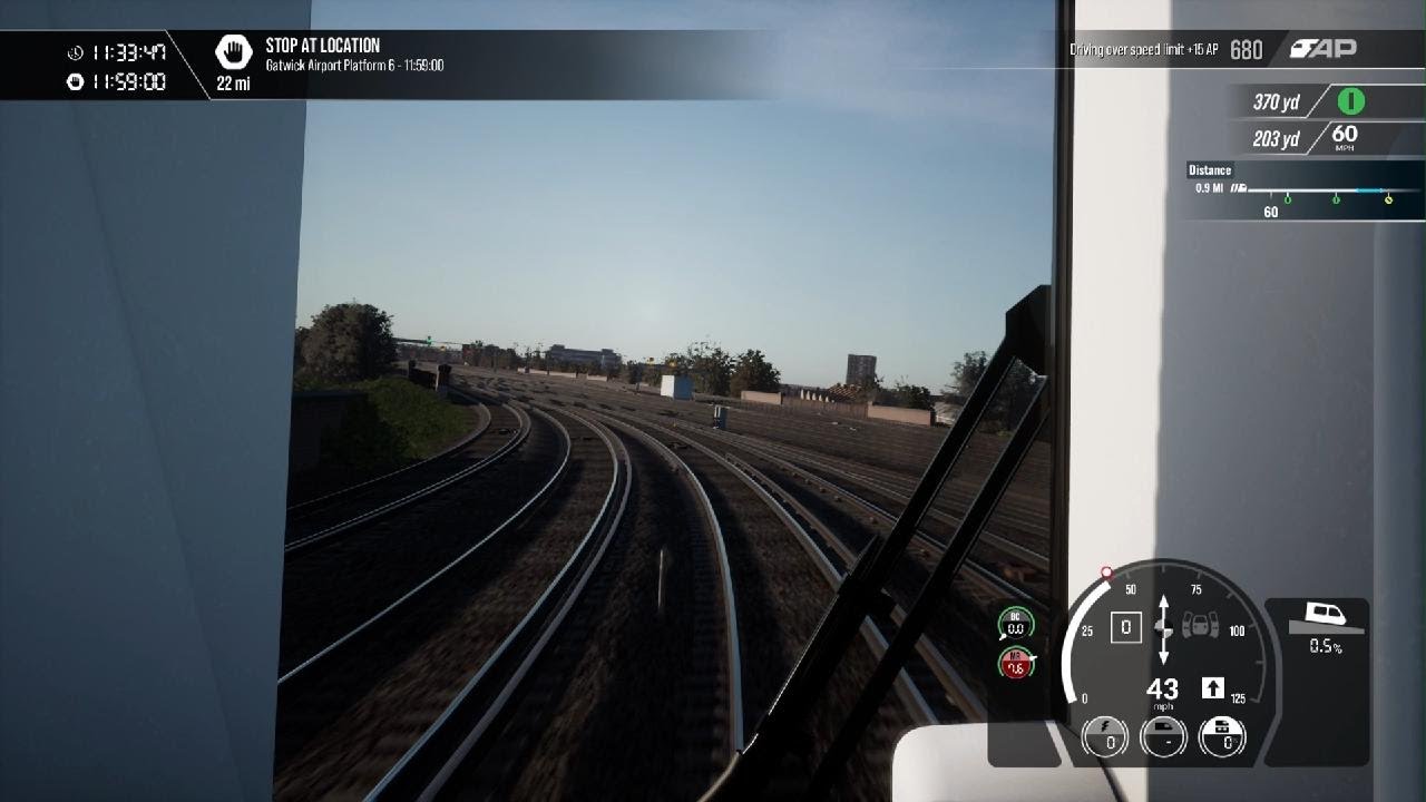 Train Sim World 4_3243 Class 387 to Gatwick Airport - YouTube