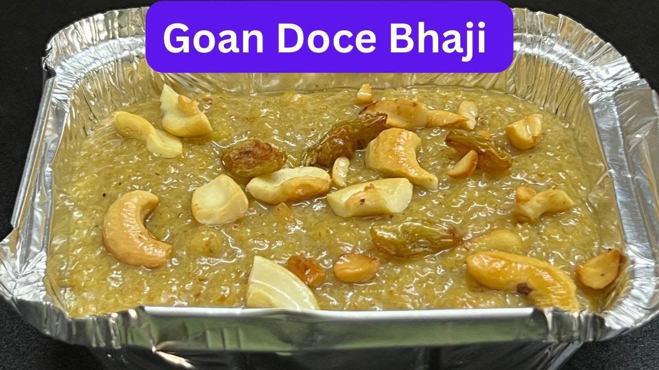Goan Doce Bhaji / delicious doce bhaji / Yasmin Fernandes Recipes - YouTube