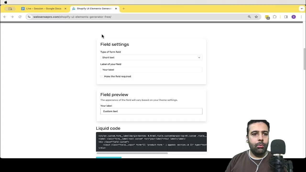 Shopify UI Elements Generator - Live Ask Me Anything - YouTube