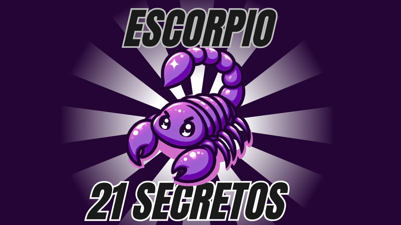 Los SECRETOS de la personalidad de Escorpio - YouTube