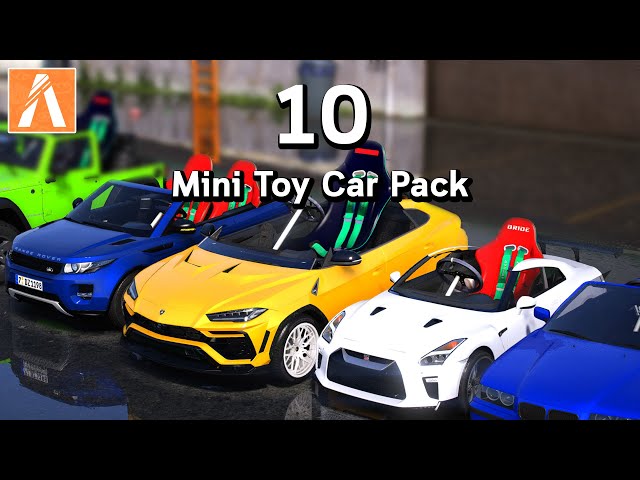 FiveM Car Pack - แพ็ครถ MOD 5 คัน Mini Toy Car Pack (หากสนใจ ลิ้งค์ใต้คลิป)