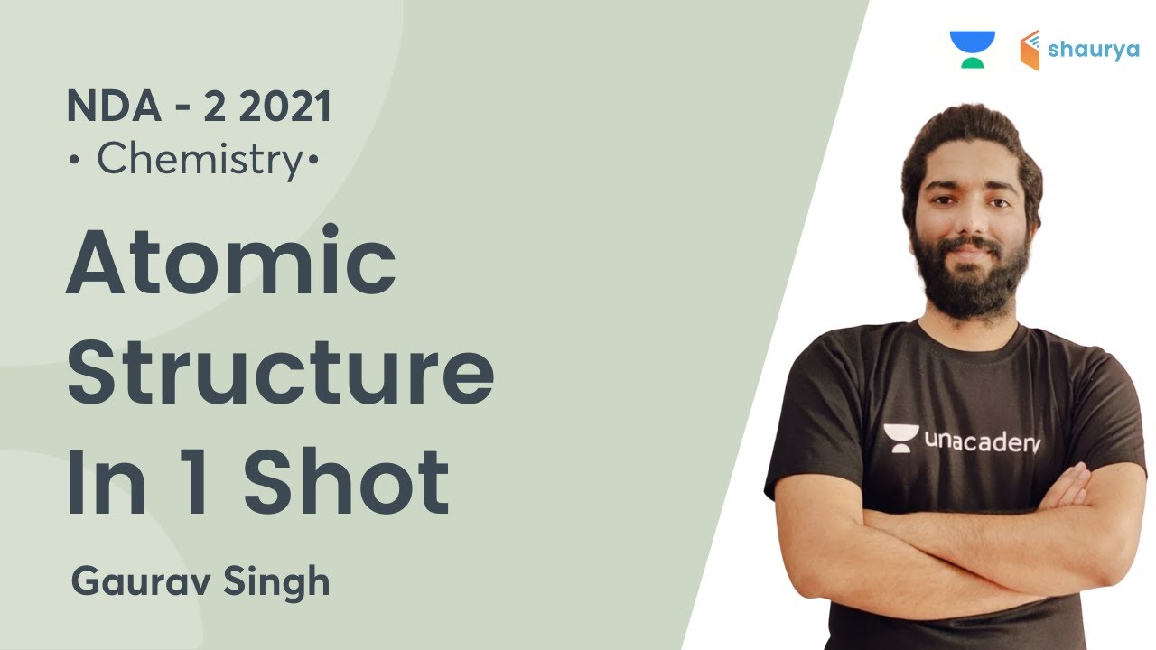 Atomic Structure In 1 Shot | Chemistry | Target NDA 2021 | Gaurav Sir ...