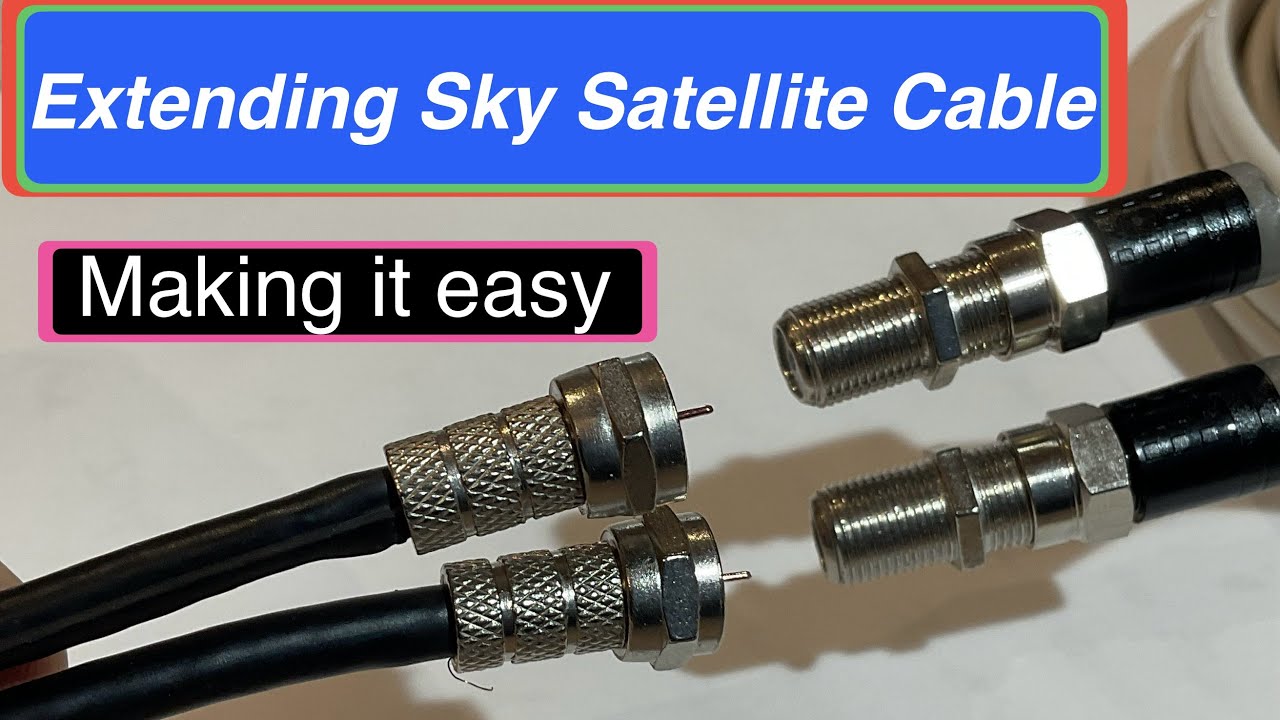 Sky Satellite Cable Extension. Twin cable. Sky Q. How to extend ...