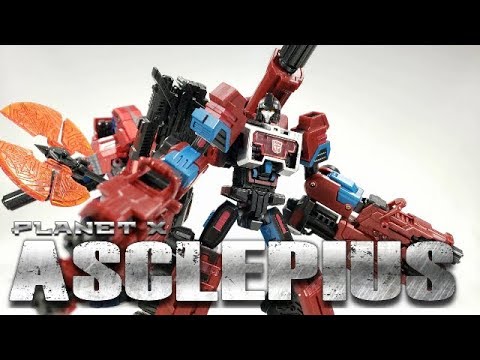 SHOKY REVIEWS TRANSFORMERS: PLANET X ASCLEPIUS (FOC PERCEPTOR) - YouTube