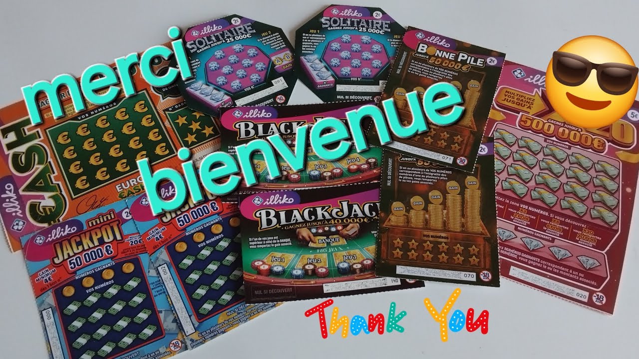 Grattage FDJ cash, x20, blackjack, solitaire - YouTube