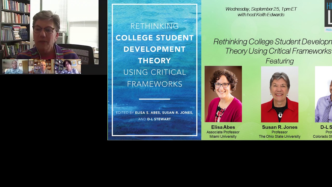 Rethinking College Student Development Theory Using Critical Frameworks ...