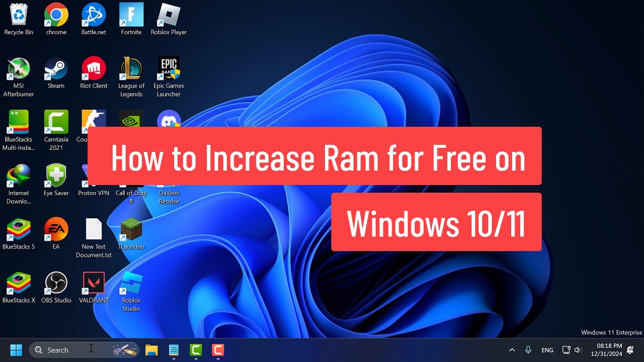 RAM Boost! 🚀 How to Increase Virtual Memory on Windows 10/11 (2025 ...