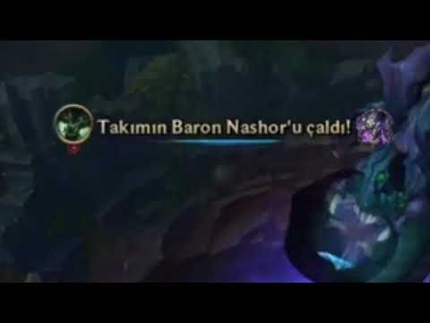Takımın Baron Nashor'u Çaldı (League Of Legends)