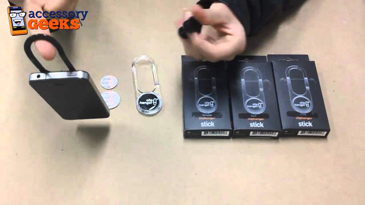 Using A ClipHanger Stick Universal Clip - YouTube