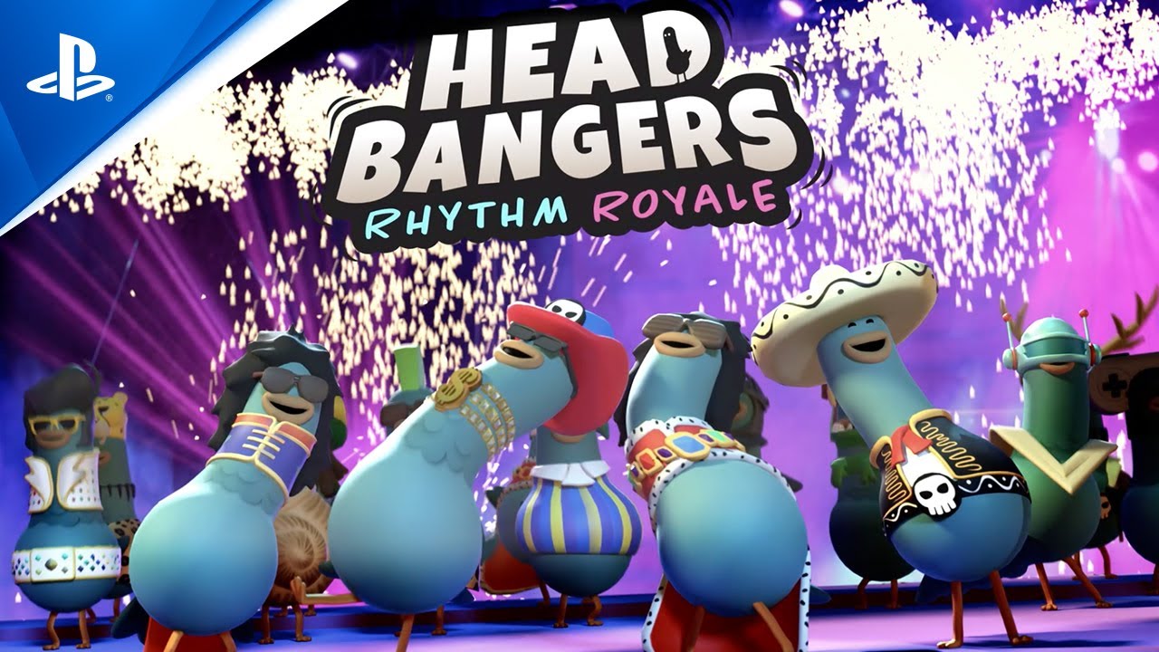 Headbangers Rhythm Royale - Announcement Trailer | PS5 & PS4 Games ...